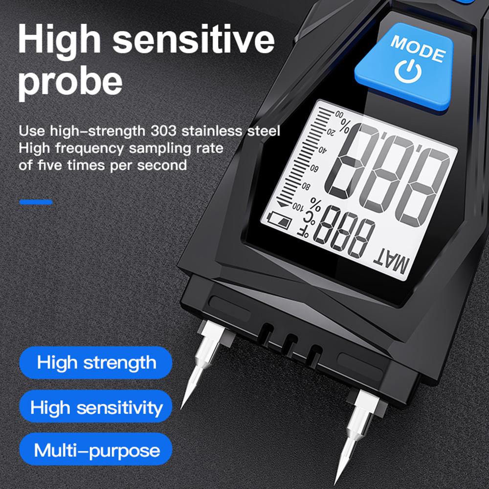 Cheap MESTEK WM700 Wood Moisture Tester Handheld Temperature Humidity ...