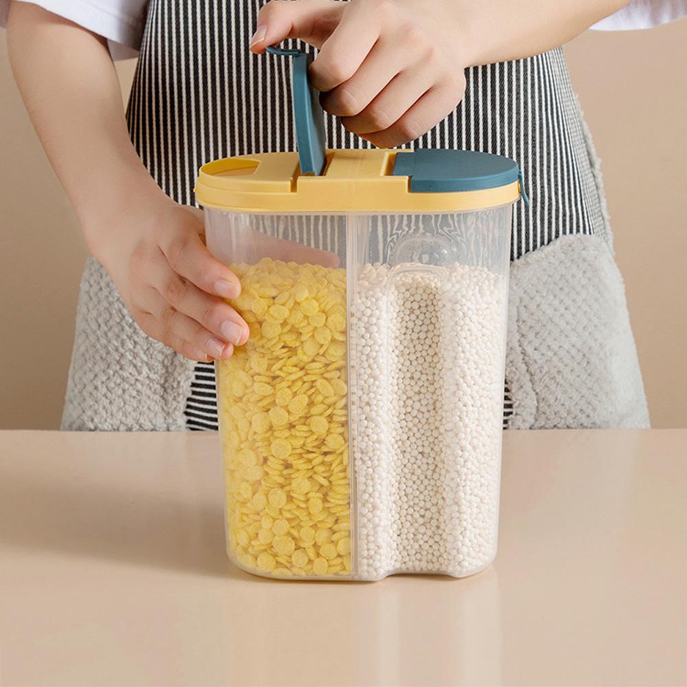 Cheap Supplies Household Cereal Holder Grain Storage Box Flour Saving ...