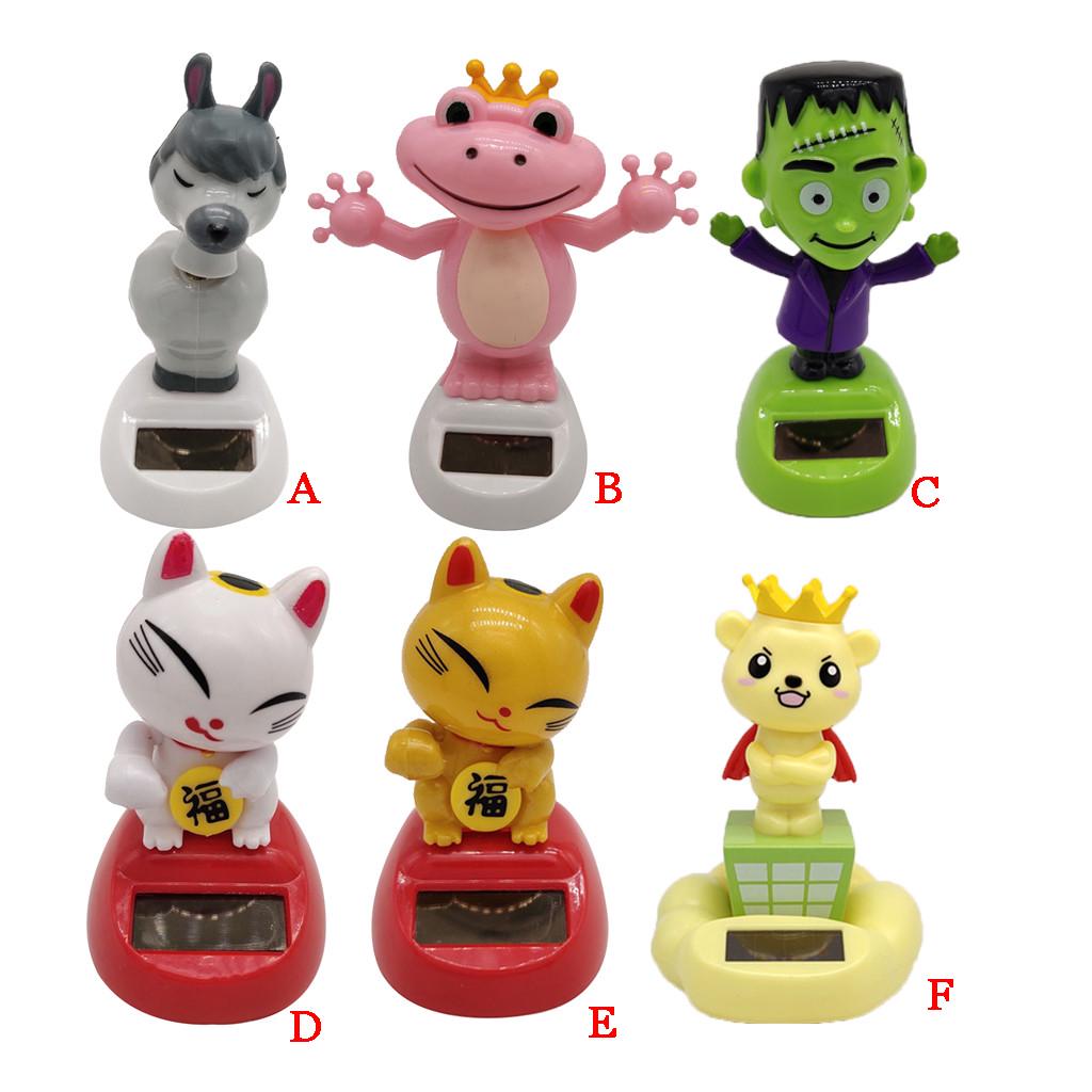 Buy Solar Powered Dancing Swinging Animated Dancer Toy Car Windowsill ...