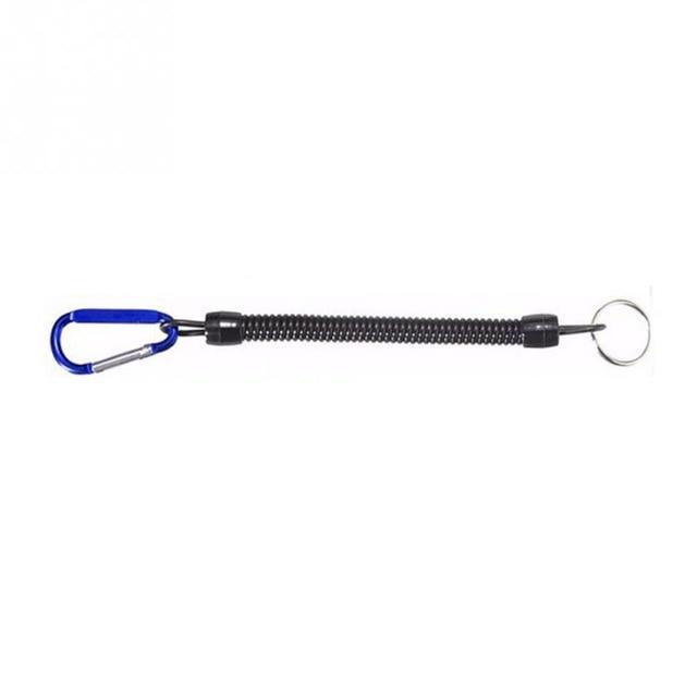 Buy Fashion Spiral Stretch Coil Keychain For Fishing Spiral Lanyard ...