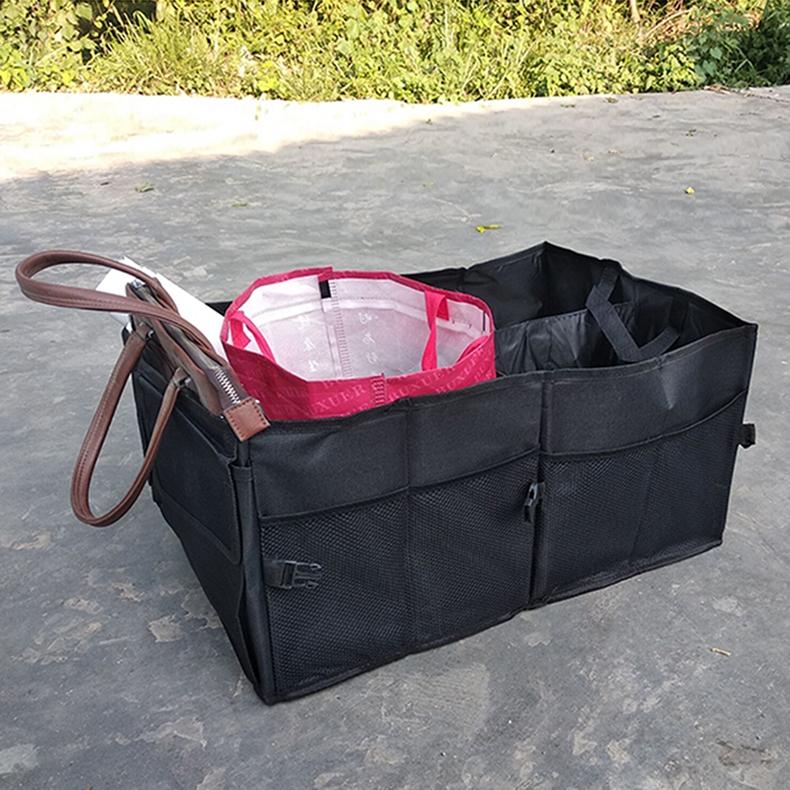 Buy Car Trunk Cargo Organizer Fold Storage Container Car Separation Box ...