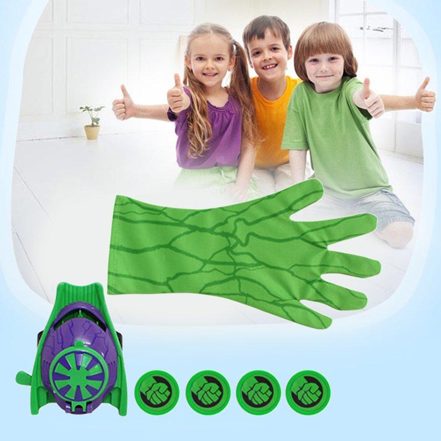 Buy Super Heroic Figure Cartoon Glove Launcher Toys Kids Child Costume ...