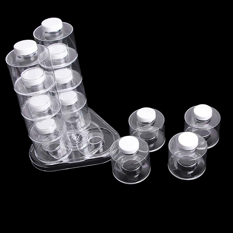 Buy Spice Tower Carousel Rotating Spice Pot Rack Spice Jar Kitchen ...