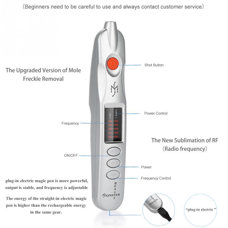 Buy Professional Plug-in Electric Magic Pen Freckle Wrinkle Mole Tatto ...