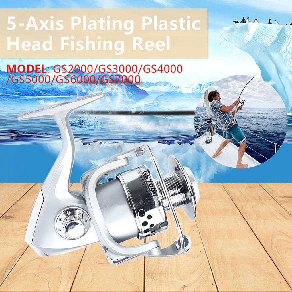 Buy 5-axis Electroplated Head Fishing Line Wheel Gs4000 GS6000 GS7000 ...