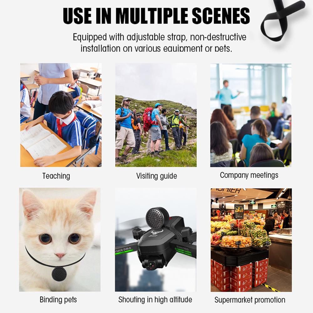 Buy Drone Megaphone RC Wireless Speaker USB Charging Remote Control ...