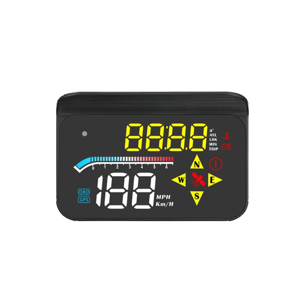 Buy VAL Universal Car HUD GPS Speedometer Speed Head Up Display M17 ...