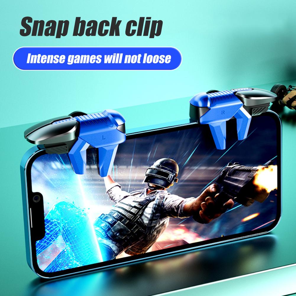 Kaufe Für PUBG Game Controller 6 Finger Handy Gamepad Mobile Joystick ...