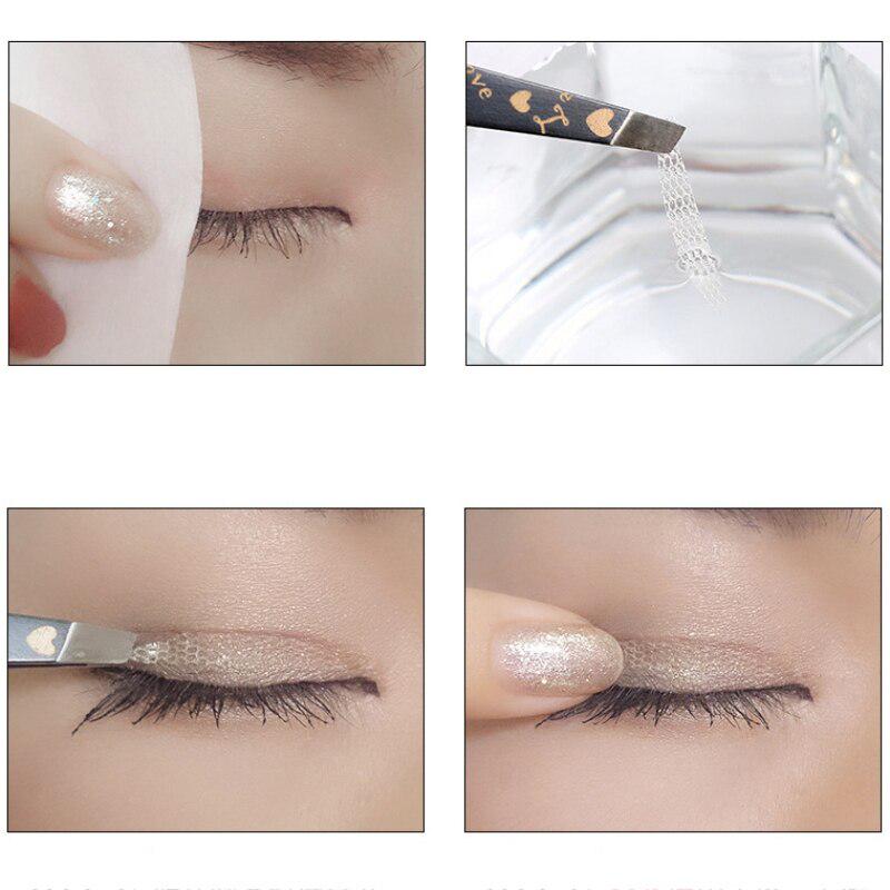 Buy 360pcs Self-adhesive Mesh Lace Double Eyelid Stickers Invisible ...