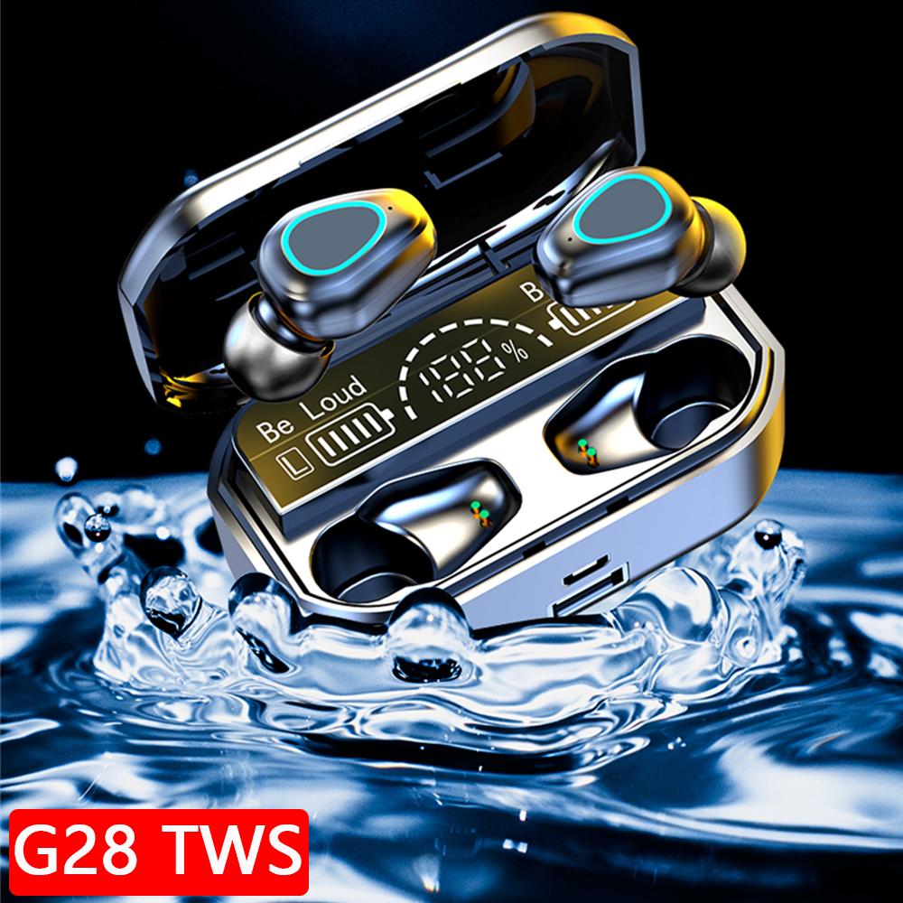 Buy G28 Original TWS Wireless Bluetooth Earphones Dual Stereo ...