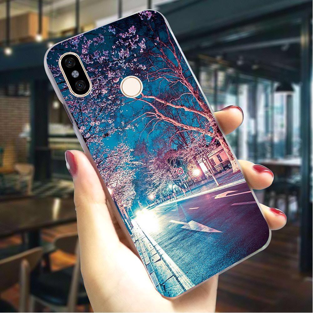 Cherry Blossoms Flower Phone Case For Redmi 5A Cover 4A 5 6 7A 5 Plus ...