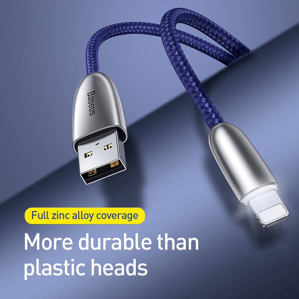 Buy Torch Data Cable USB Highquality Nylon Braided Charging Cable 15A ...