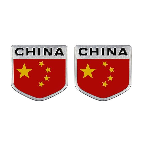 Satın alın 2Pcs Chinese Flag Decal Compact Wide Use for Car | Joom