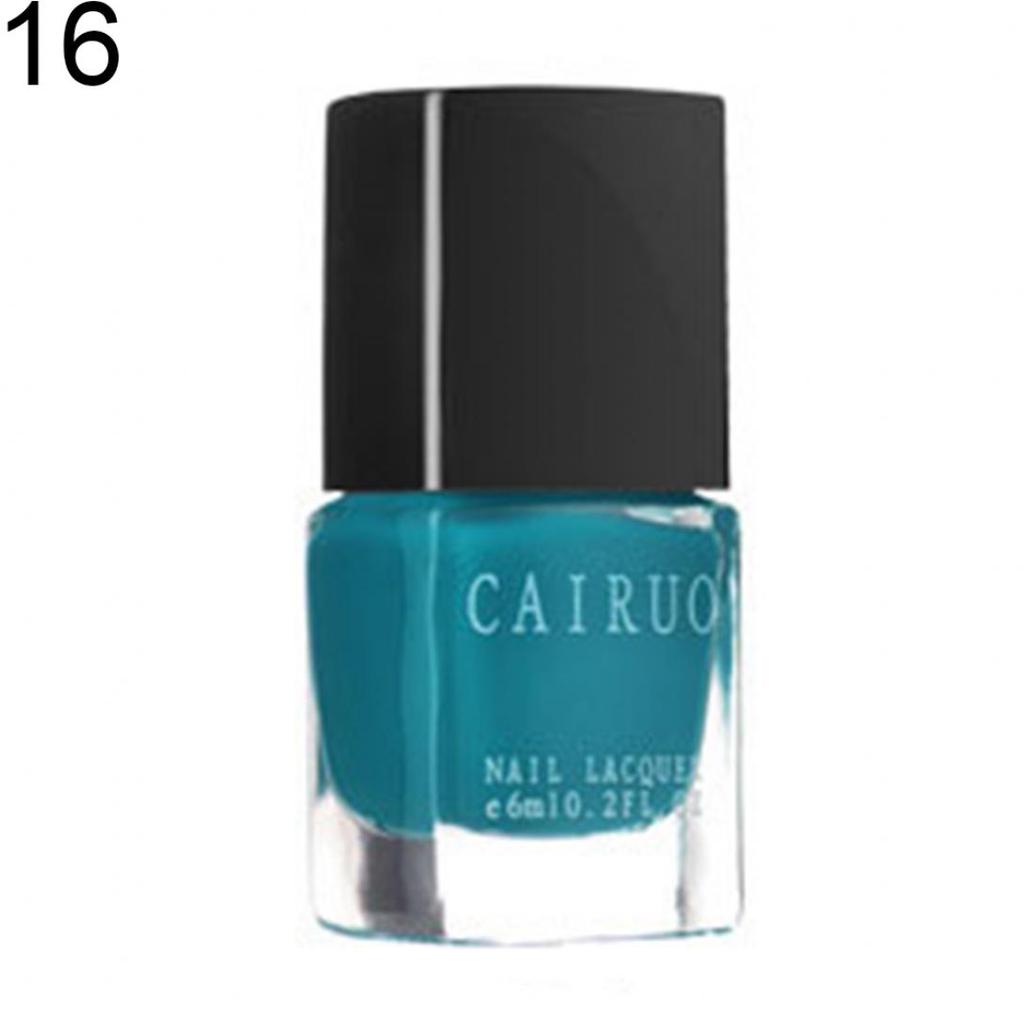 Buy M&B House CAIRUO Matte Nail Polish Silk Velvet Long Lasting ...