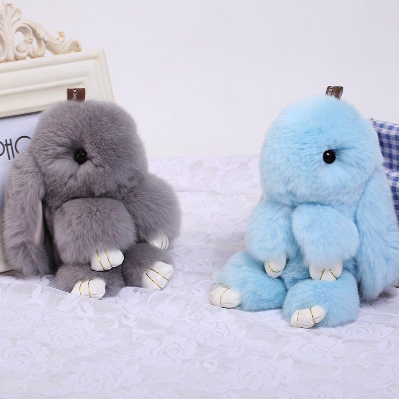 Rabbit Key Chain Cute Fluffy Bunny Key Chain uygun fiyatlı satın alın ...