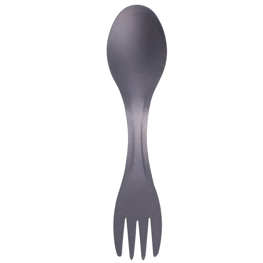 Buy 100% Pure Titanium Spork Spoon Fork Combo Cutlery Utensil Picnic ...