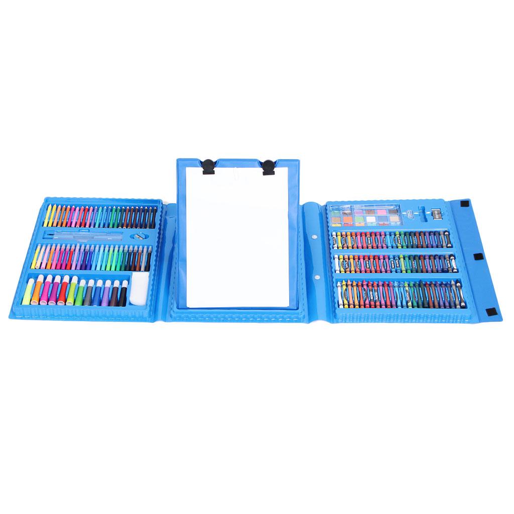 Buy 176Pcs Kids Drawing Painting Set Wood Box Art Children Supplies at ...