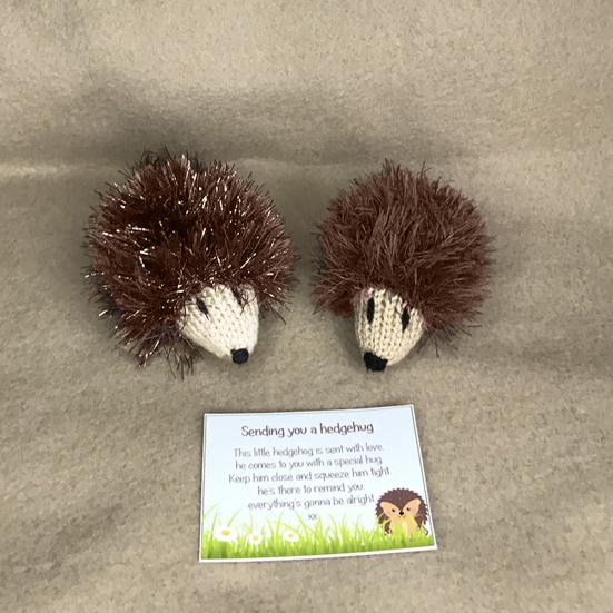 Buy Mini Knitted Hedgehog Toy Plush Stuffed Animal Small Hedgehog Party ...