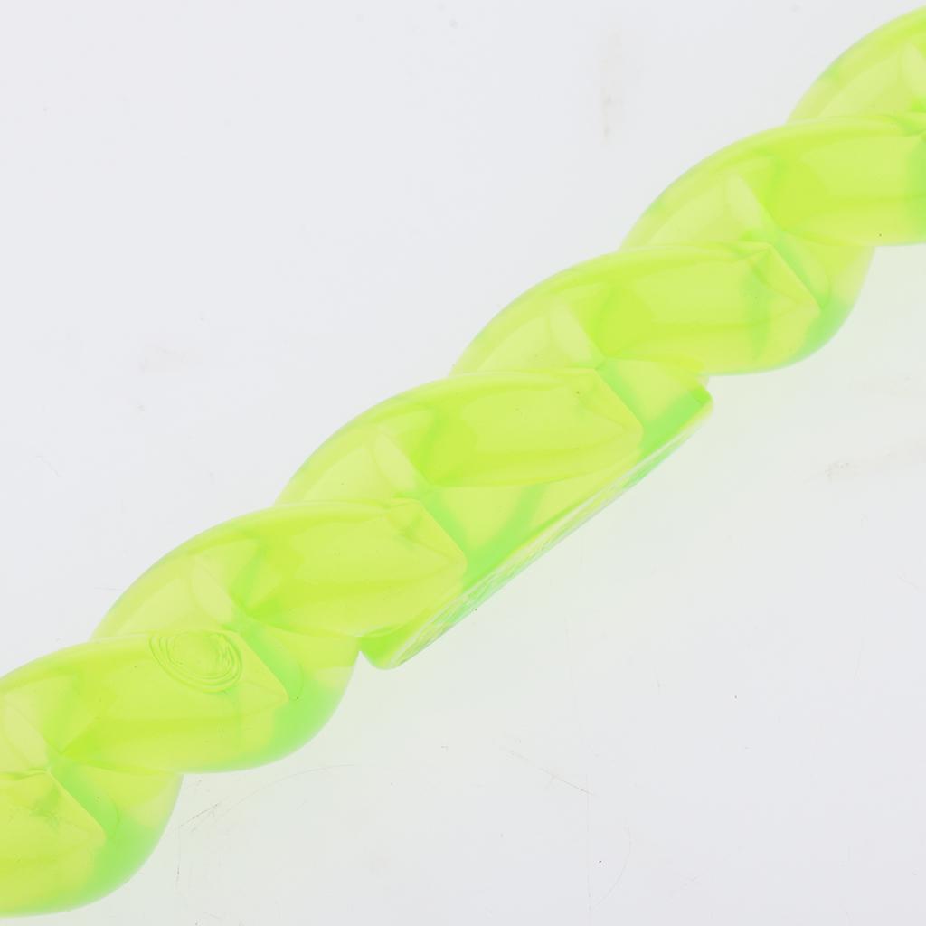 Rubber Pet Dog Puppy Fake Bone Shape Chew Toy Molar Teeth Clean Green S ...