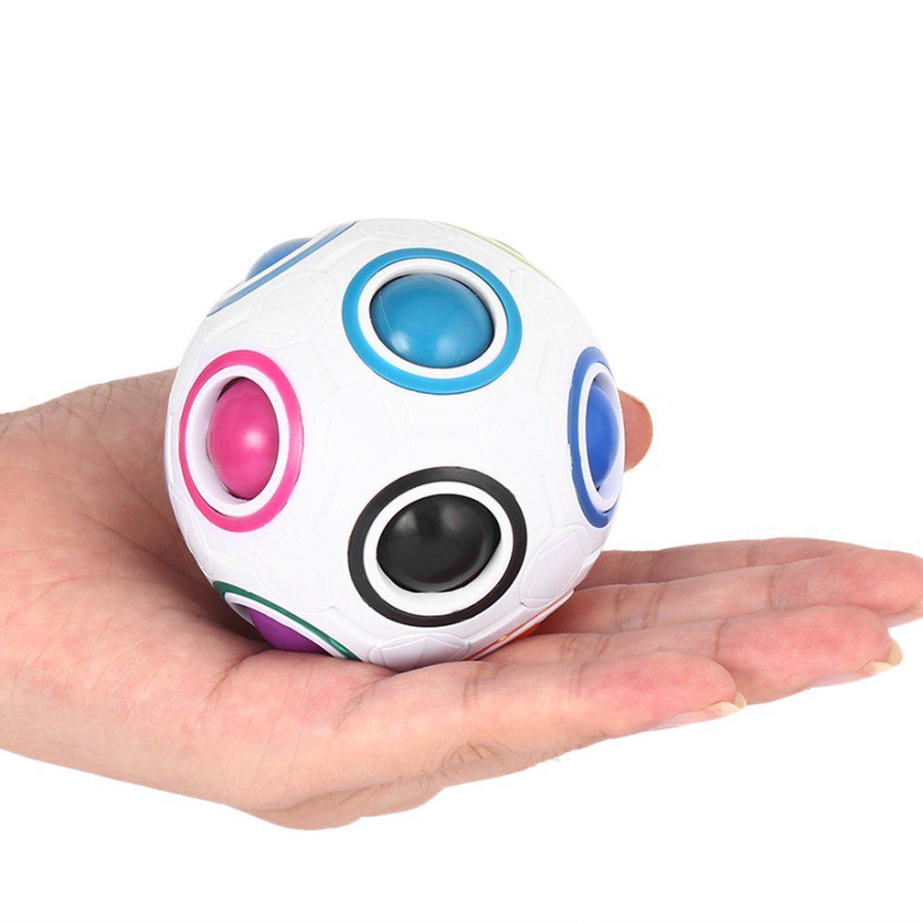 DEE Magic Rainbow Ball Magic Cube Toy Kids Child Educational Toys ...