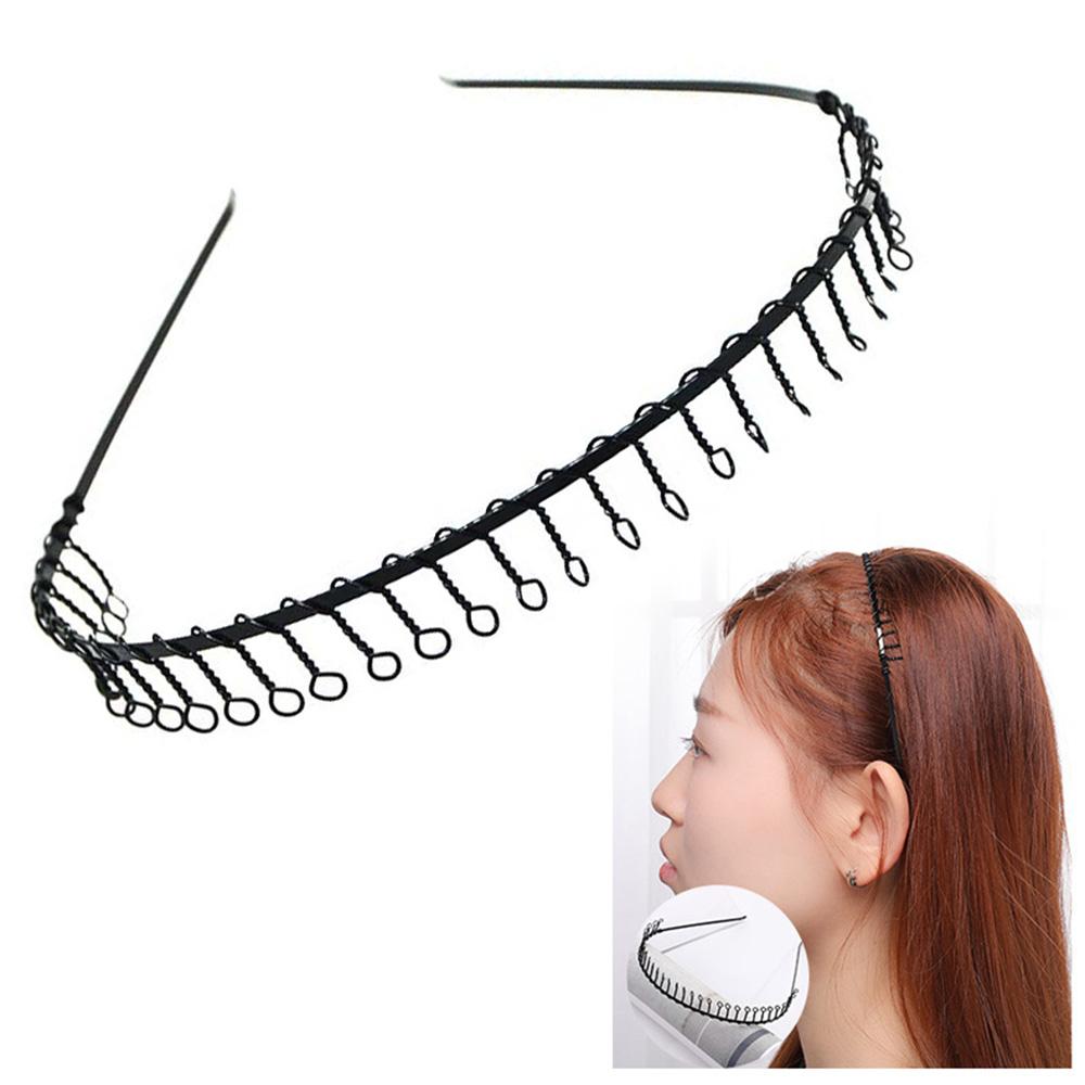 Buy Metal Wire Toothed Headband Hair Band Teeth Comb Hairs Hoop For ...