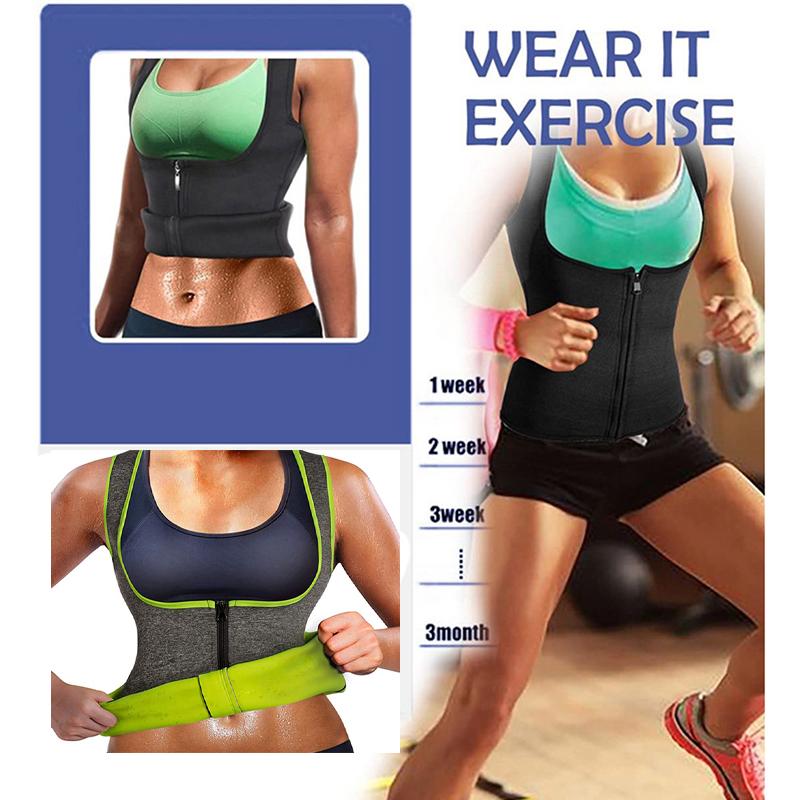 Buy WCIC Wide Shoulder Straps For Fitness Exercises Sweating Zipper ...
