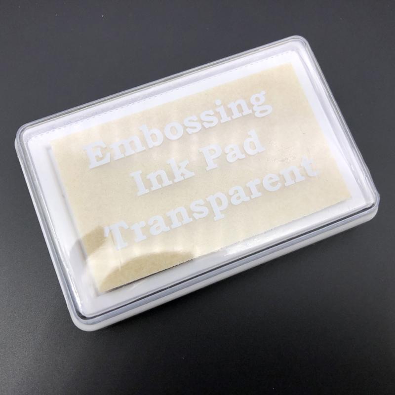 Cheap Embossing Ink Pad Transparent Stamp Inkpad for DIY Planner ...