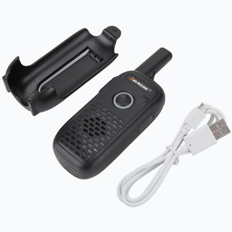 Buy Portable Mini Two-way Radio 400-470MHz Handheld Intercom Walkie ...