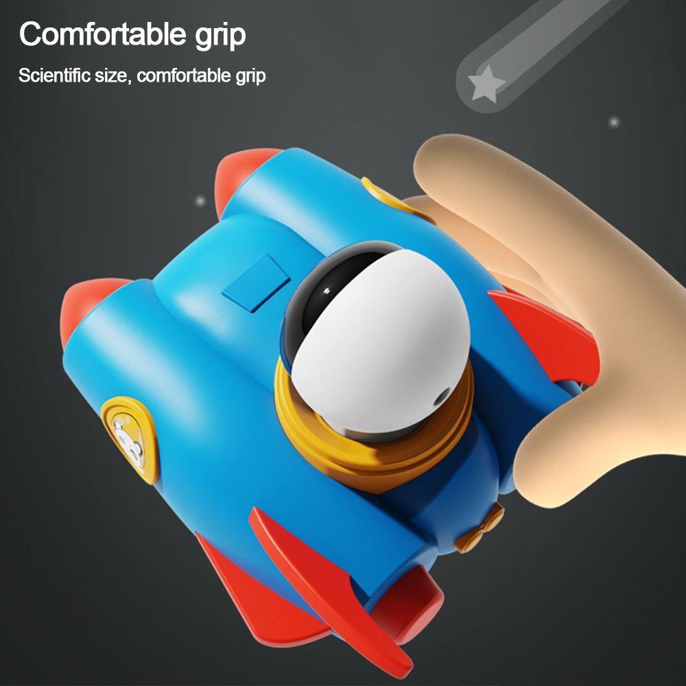 Anxiety Relief Press Rocket Car Plastic Decompression Push Card Toy ...