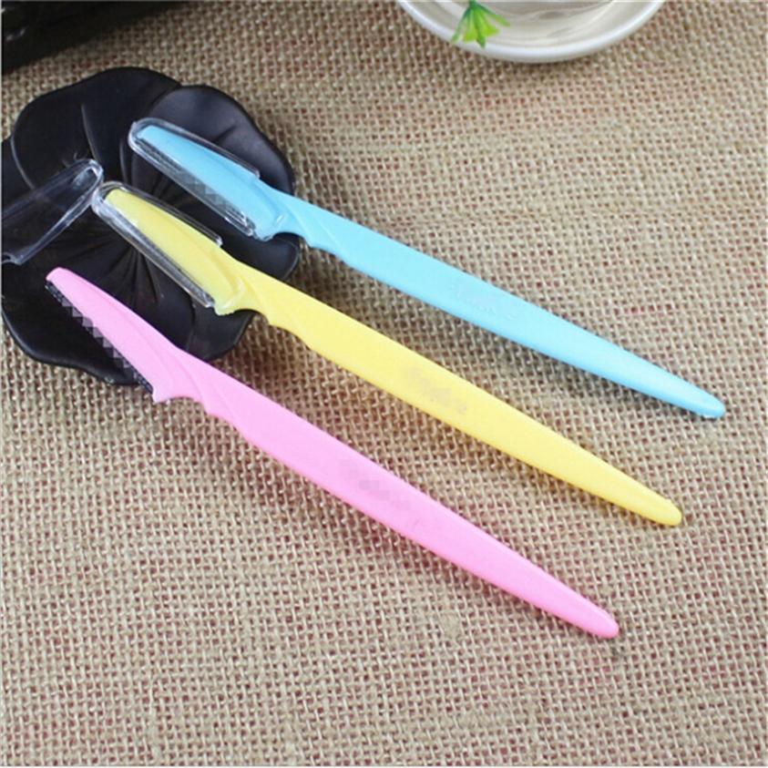 3 Pcs/Set Eyebrow Knife Women Makeup Facial Tool Eyebrow Lip Razor ...