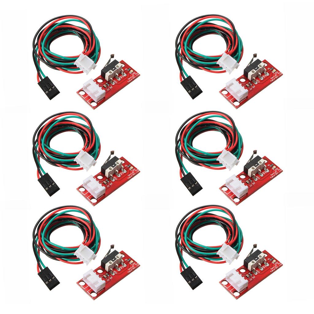 6Pcs Endstop Limit Mechanical End Stop Switch W/ Cable For Cnc 3D ...
