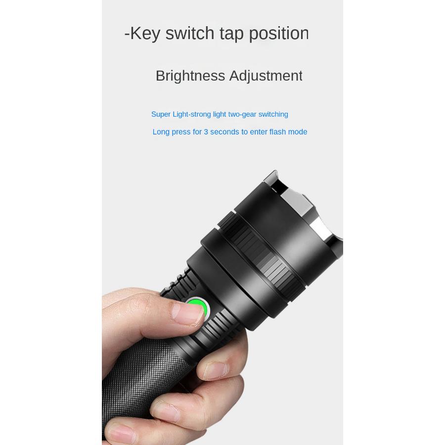 New outdoor torch LED aluminium alloy retractable focusable long range ...