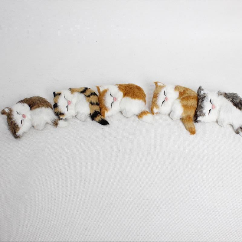 Buy Simulation Cat Children's Plush Toy Simulation Animal Model ...