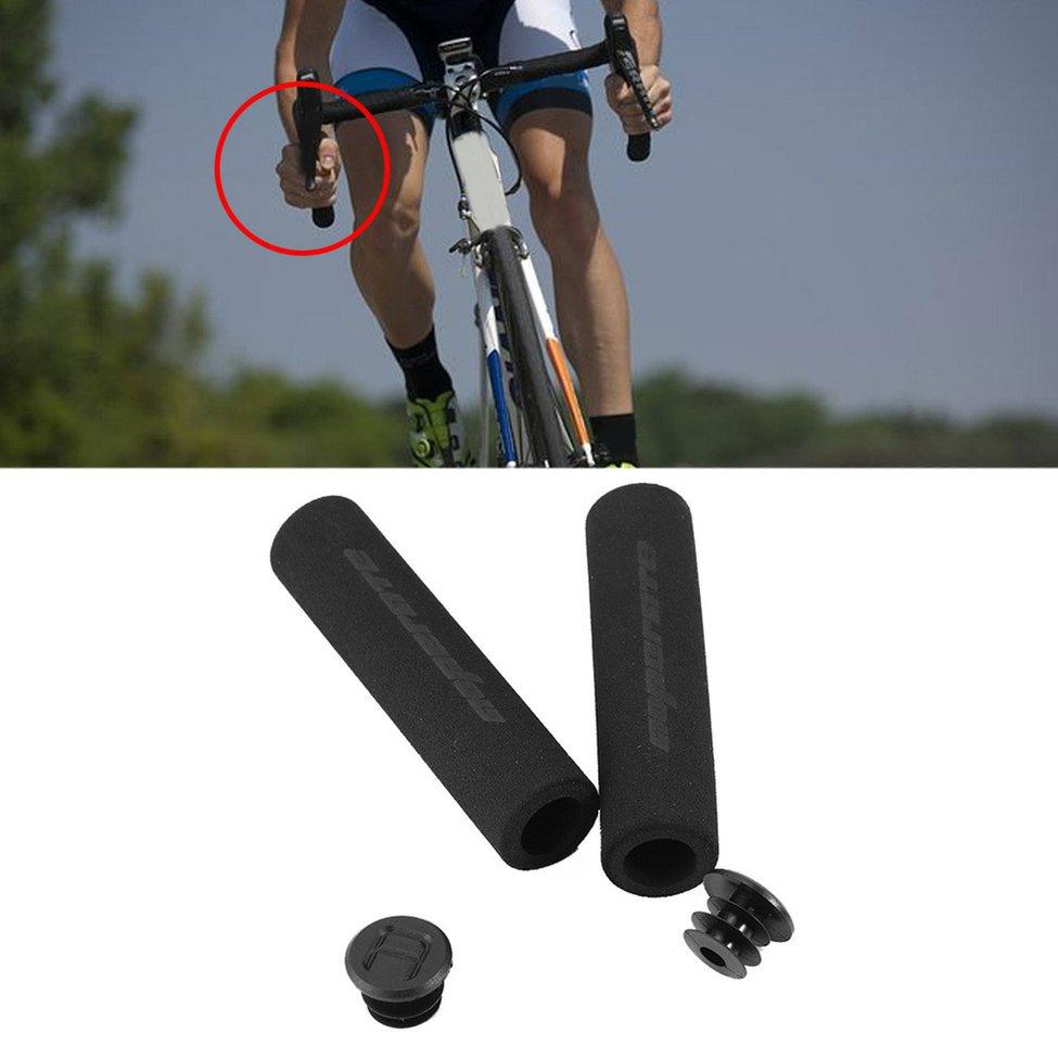 Bike Handlebars Set With Single Side Lock Mountain Bike Sponge Cycling ...