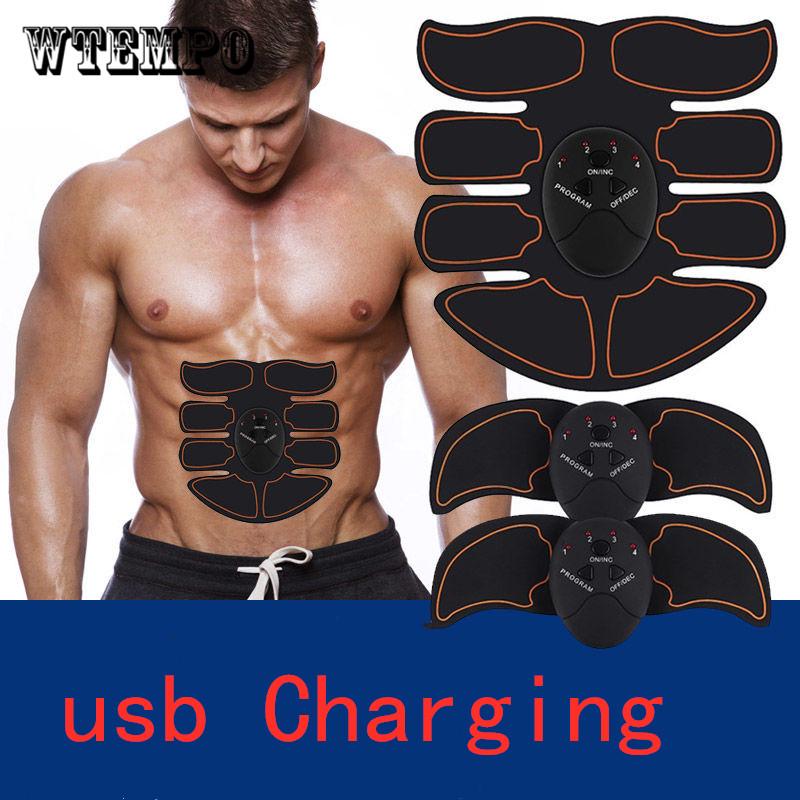 Buy Belt Sticker Abs Training Massage Gear Pads Gel Patch Sheets EMS ...