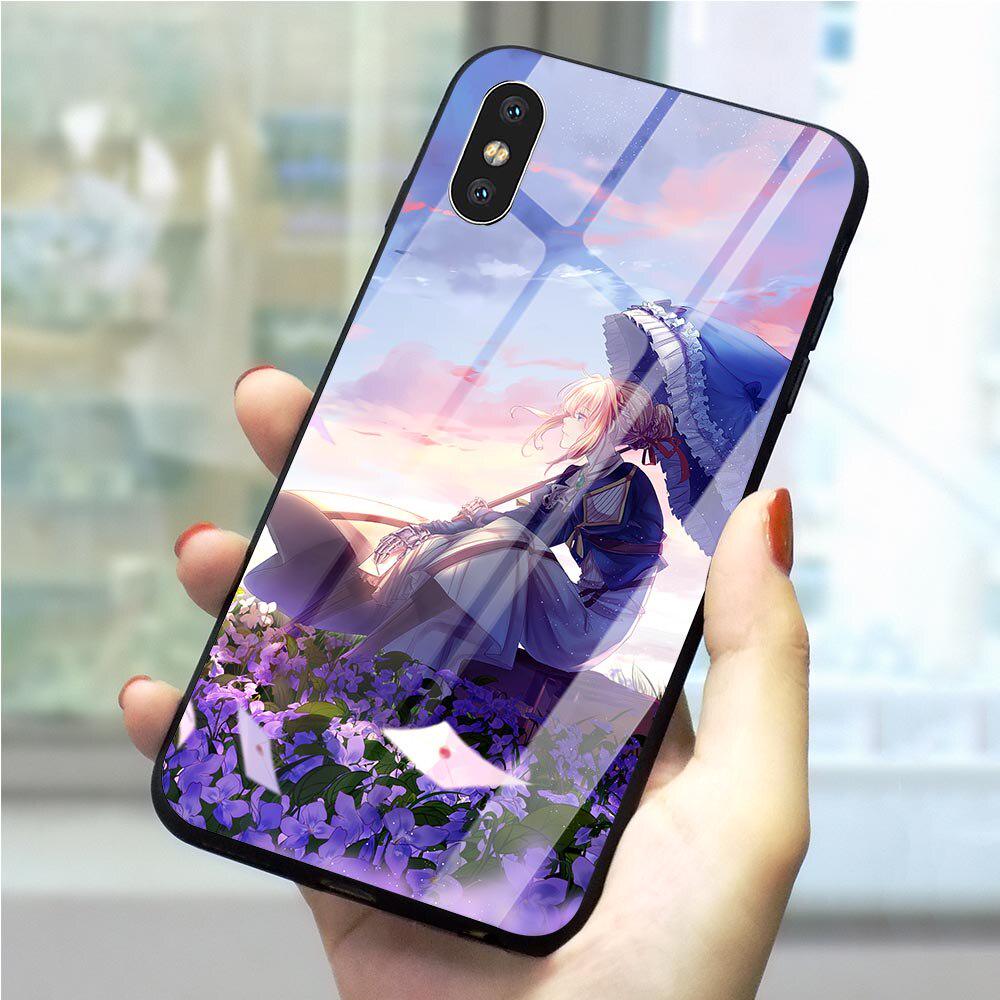 Violet Evergarden Phone Cover For Galaxy A20 iPhone Huawei Xiaomi Case ...