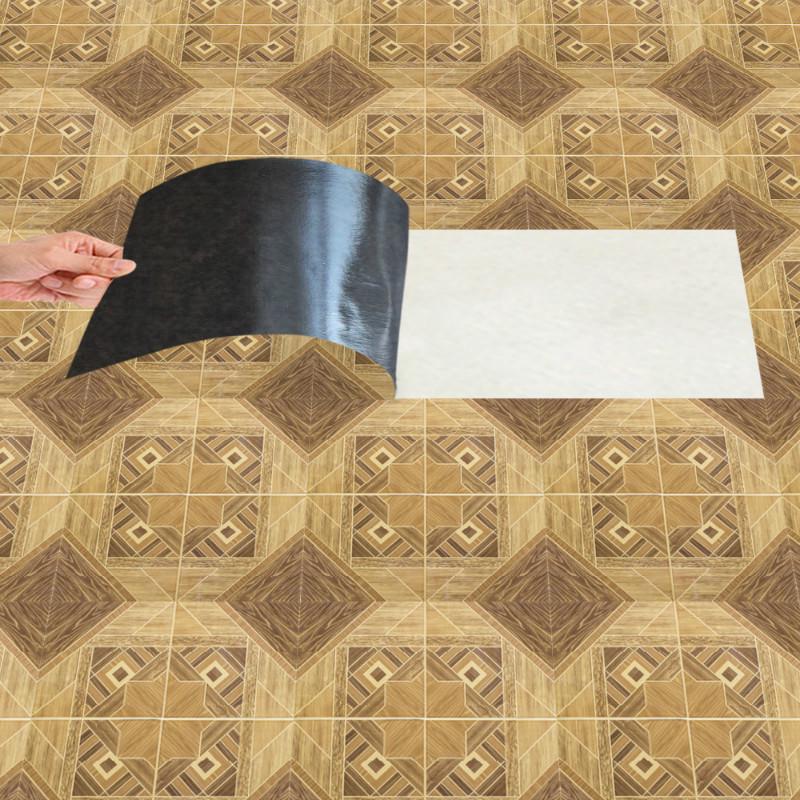 Cumpără New Thick Self-Adhesive PVC Podea de hârtie dormitor bucătărie ...