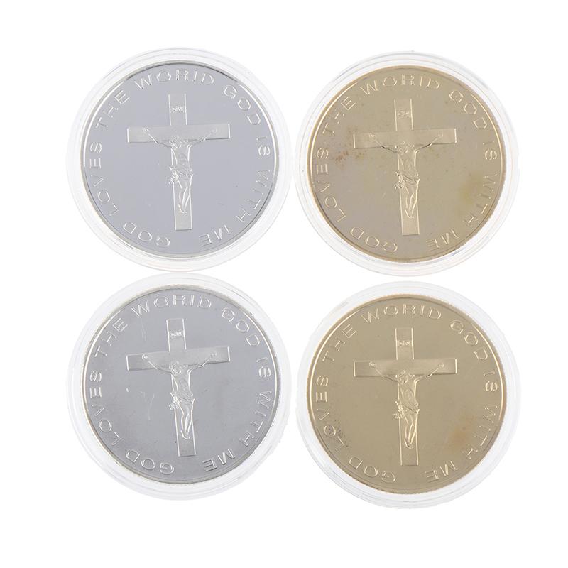 Jesus Christ Religion Commemorative Coin Collection Gift Souvenir Art ...