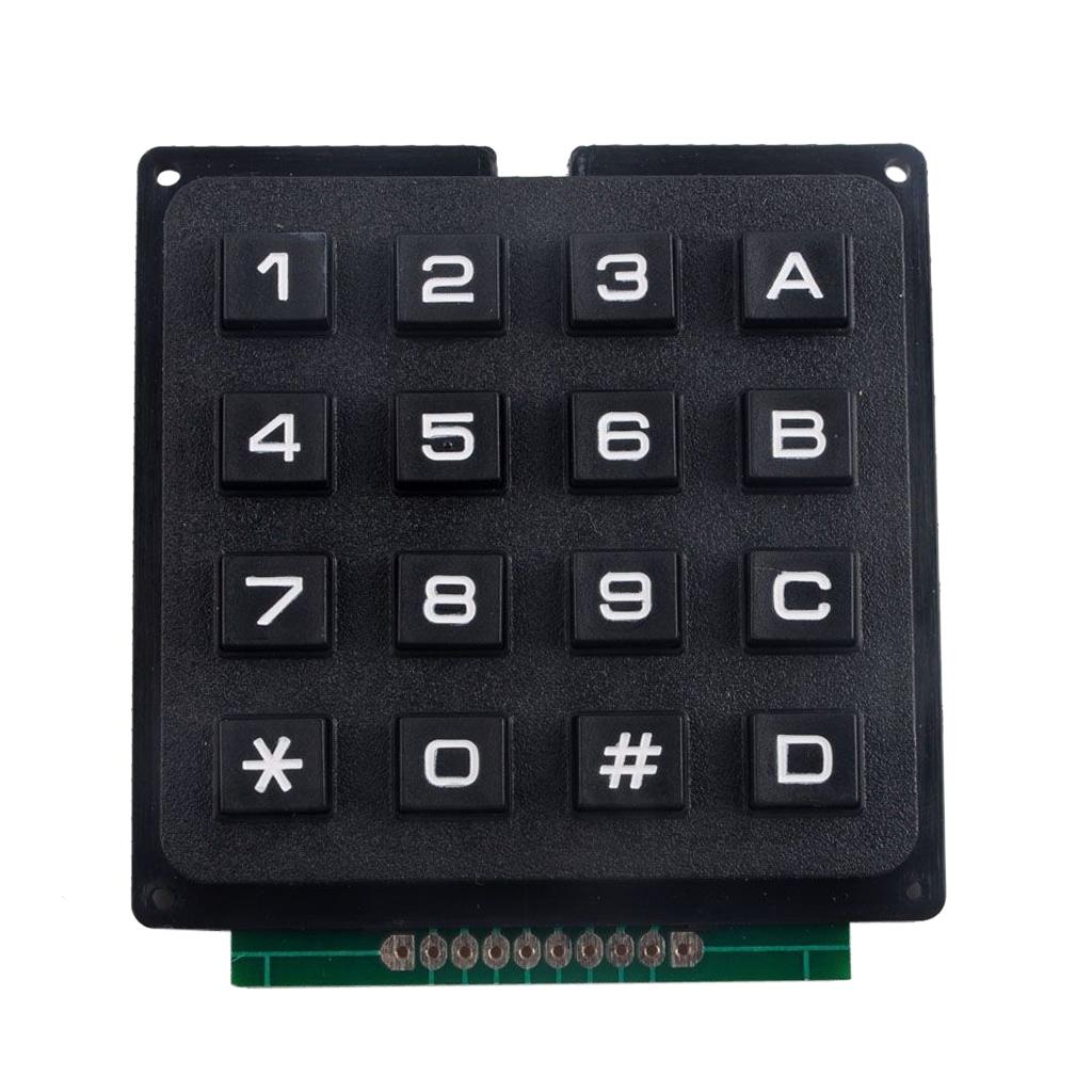 Buy 4 X Matrix Array 16 Keys Switch Keypad Keyboard Module for Arduino ...