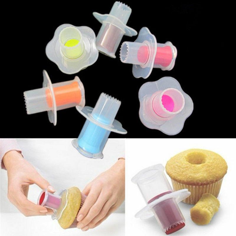 Buy Kitchen Cupcake Muffin Cake Corer Plunger Cutter Pastry Decorating ...