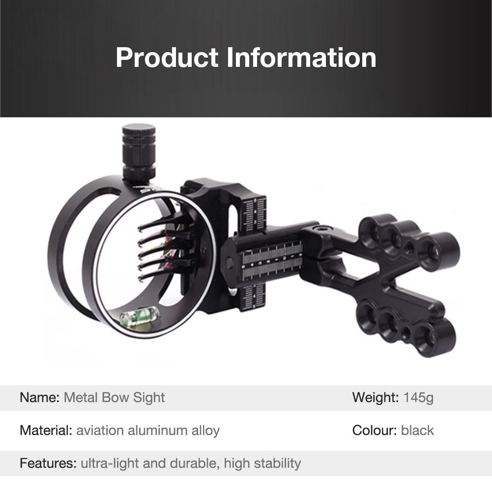 Compound Bow Essential Combo Sight Kits Accessories Including 5-pin ...