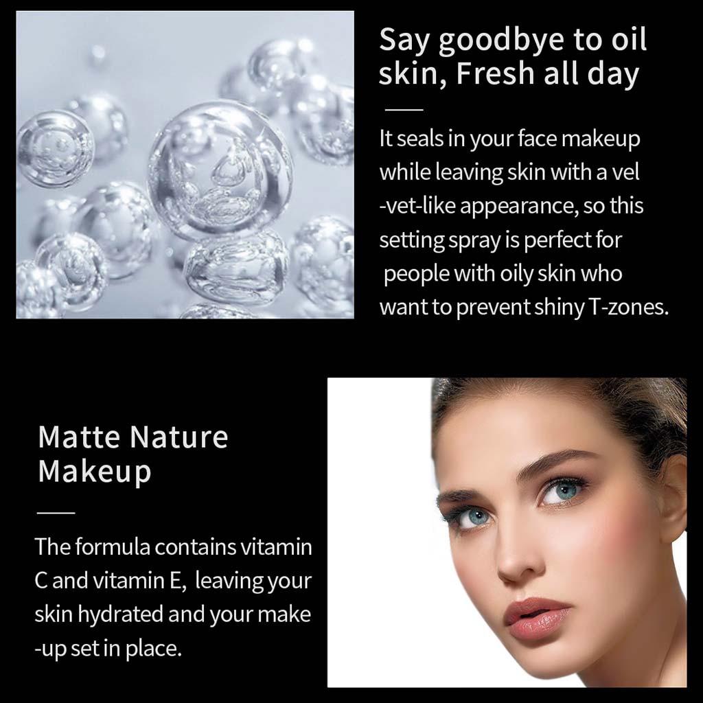 Buy New Long Lasting Makeup Fix Setting Spray Matte Finish Fast Drying ...
