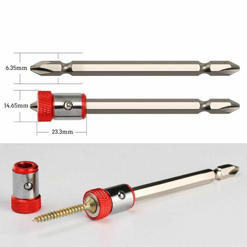 Buy Screwdriver Bits Magnetic Ring 6.35mm Metal Strong Magnetizer Screw ...