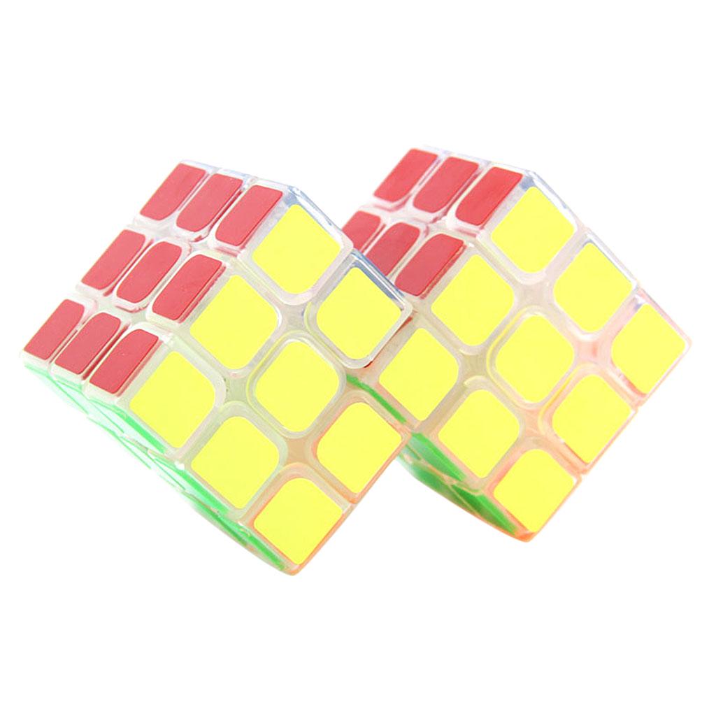 Buy 2in1 Conjoined Mirror Magic Cube Speed Twist Puzzle Brain Teaser ...