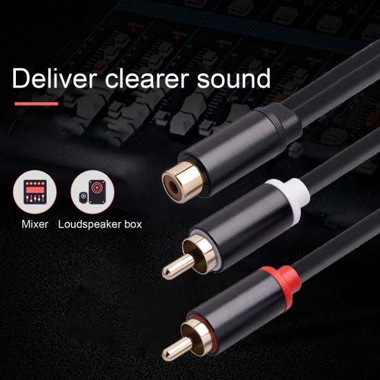Buy Practical Convenient Anti-interference Lightweight RCA Female To ...