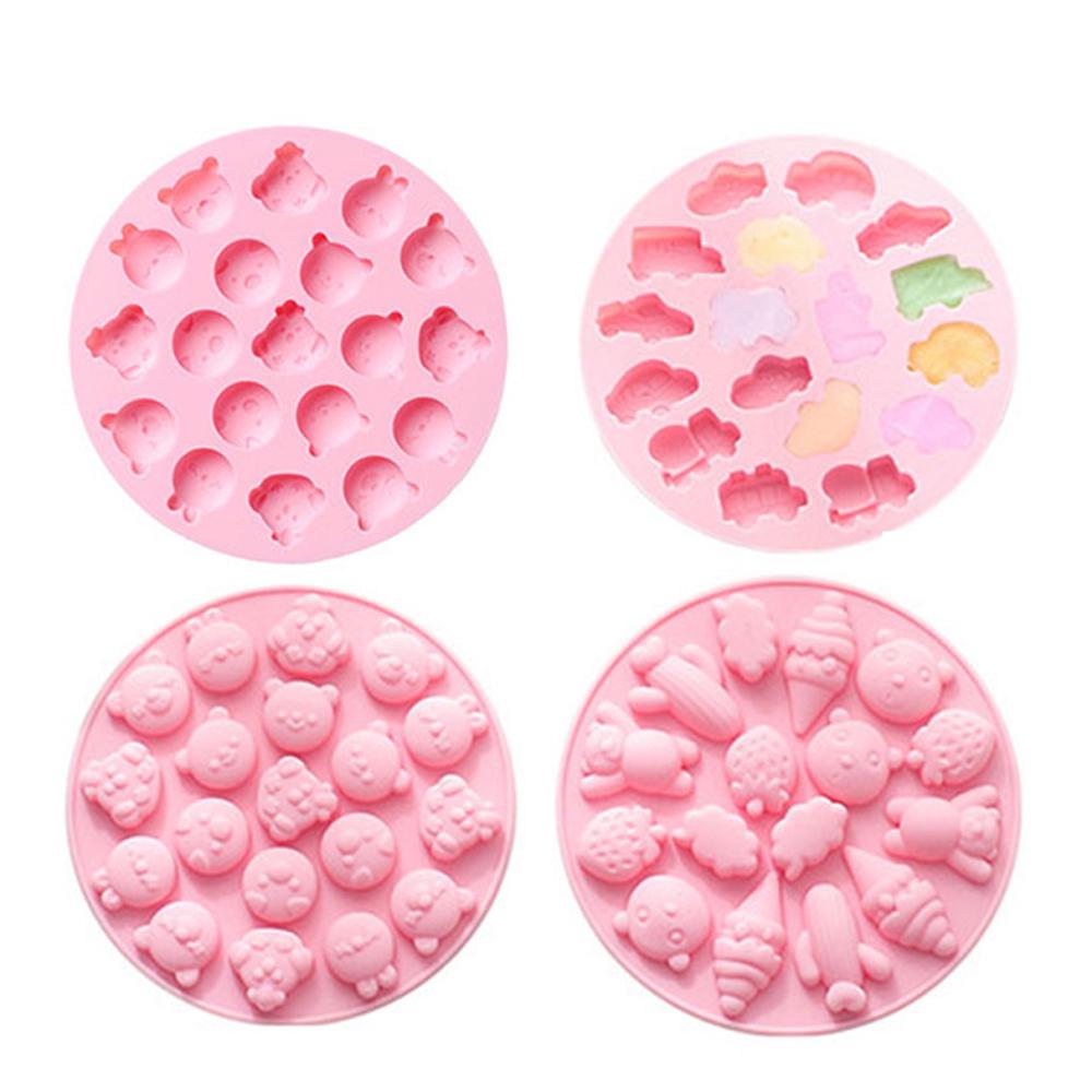 Buy Candy Gummy Molds Silicone Chocolate Mold Trays For Home With ...