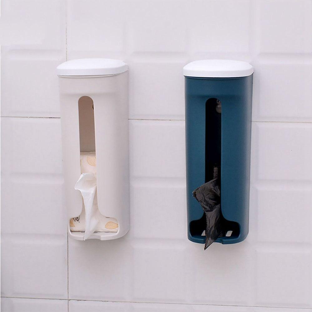 Kjøp Garbage Bag Wall-Mounted Organizer Box Storage Rack Cotton Pad ...