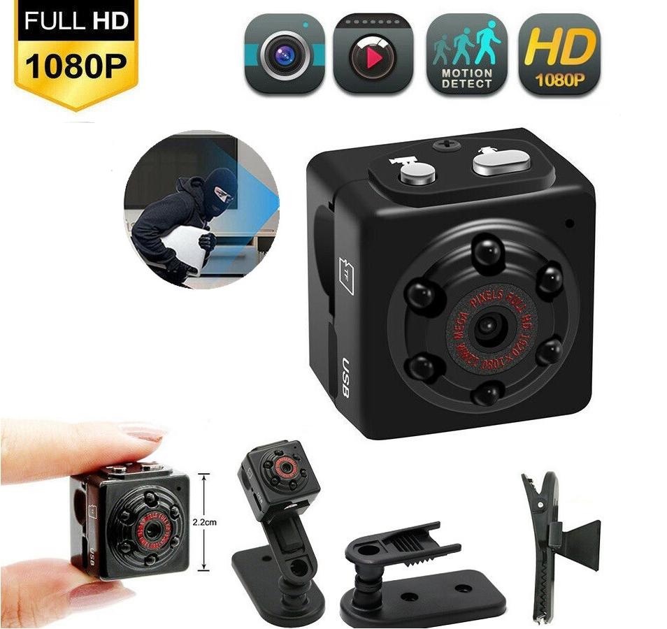 Buy 1080P HD Mini Camera Night Vision Hidden Video Recorder Home ...