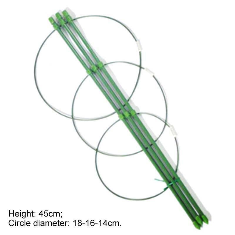 Buy Plant Flower Supports Outdoor Fix Vegetable Growing Ring Circular ...
