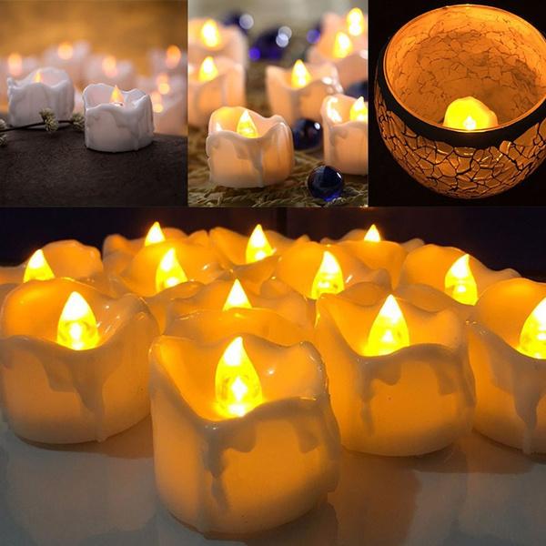 1PC Свадебная вечеринка Рождественское украшение Flameless Электронный ...